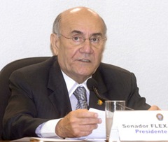 O senador paraense Flexa Ribeiro (PSDB) é o campeão de frequência - ZÉ DUDU
