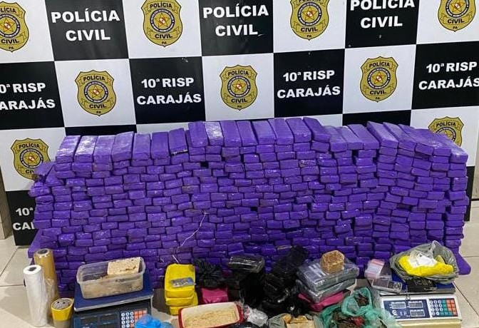 Marabá: Polícia Civil prende traficante com 300 quilos de drogas - ZÉ DUDU