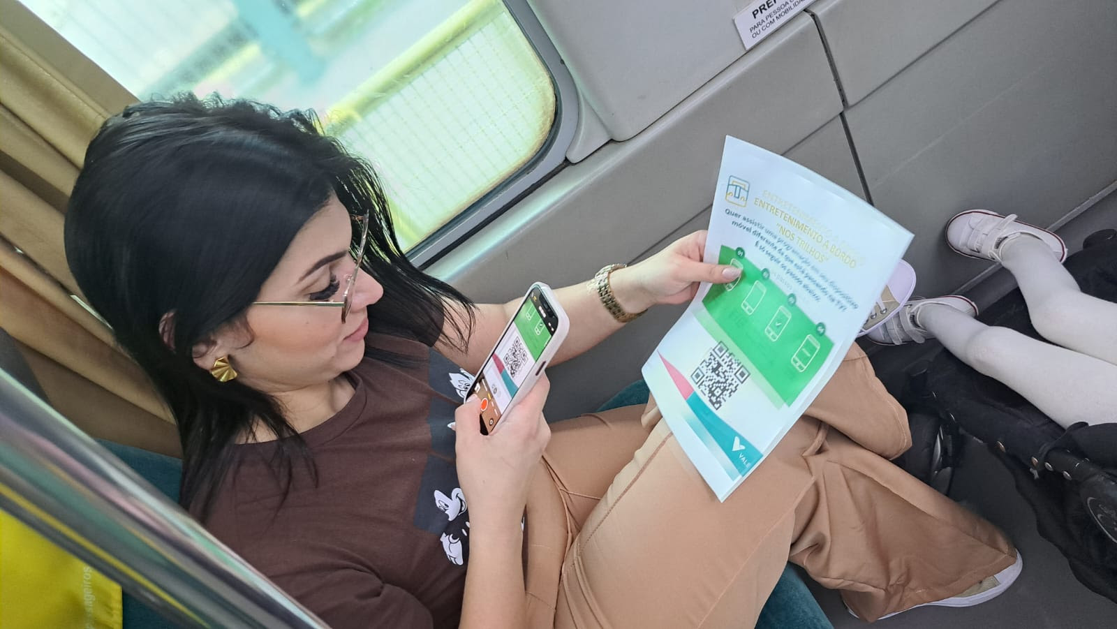 Trem da Vale disponibiliza novo sistema de entretenimento para passageiros da Estrada de Ferro ...