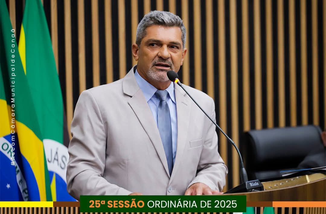 Vereador Chefinho alerta para risco de colapso no sistema hídrico de ...